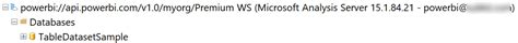 Getting Tabular Object Model From Power Bi Xmla Endpoint