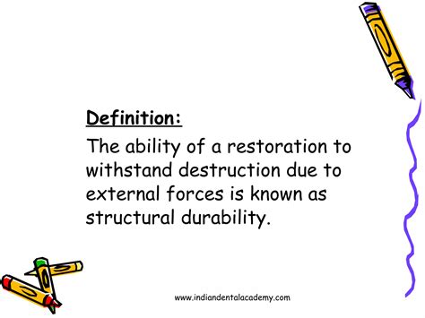 Structural Durability Prosthodontic Coursesprosthodontic Courses Ppt