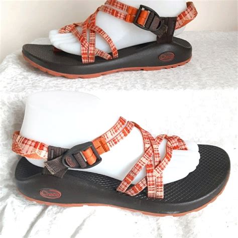 Chaco Shoes Chaco Wmns Sz Double Z Strap Orange Poshmark