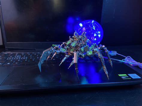 Oc The Robot Spider That I Made From Hardware Accessories Rtoptalent