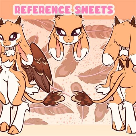 Fursuit Ref Sheets Etsy