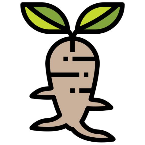 Root Generic Color Lineal Color Icon Root Generic Color Lineal Color Icon