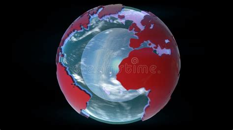 Cg Earth Rotating Globe Stock Footage Video Of Graphic 296016012