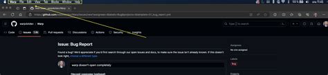 Warp Opens The Application But Only The Menu Issue Warpdotdev Warp GitHub