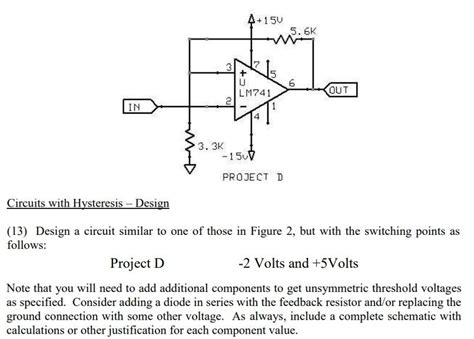 Solved Design A Circuit Similar To One Of Those In Chegg Com