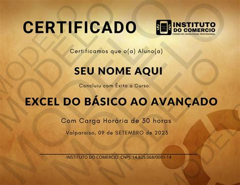 Curso Excel Do B Sico Ao Avan Ado Maxxi Cursos Ead