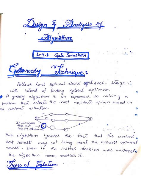 Greedy Technique 6applications Explained Pdf