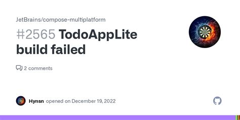 Todoapplite Build Failed · Issue 2565 · Jetbrainscompose