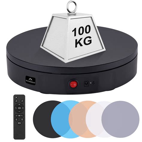 Baoshishan Rotating Display Stand Electric Rotating Turntable Remote Control Photography