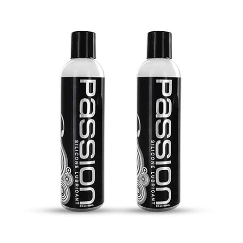 Passion Lube Premium Silicone Lubricant Twin Pack 16 Fl Oz Long