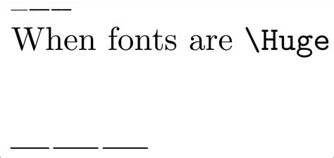 spacing how to create a double underscore with no space in between