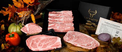 A5 Japanese Wagyu Ribeye Steaks Premium A5 Grade 100
