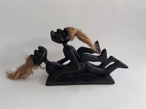 Primitive Sex Handmade Wooden Figurine Funny Gift Etsy