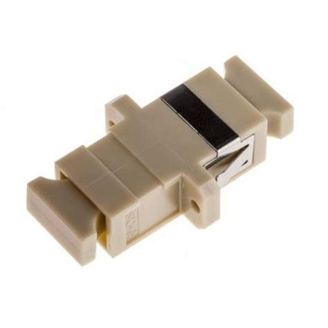 Sc Sc Multimode Simplex Fiber Optic Adapter Beige Cable Sales Canada