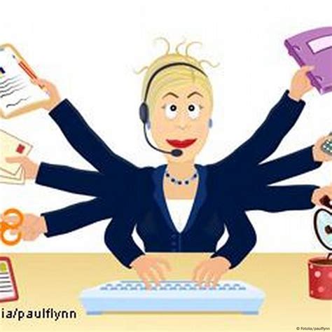 Office Assistant Cartoon