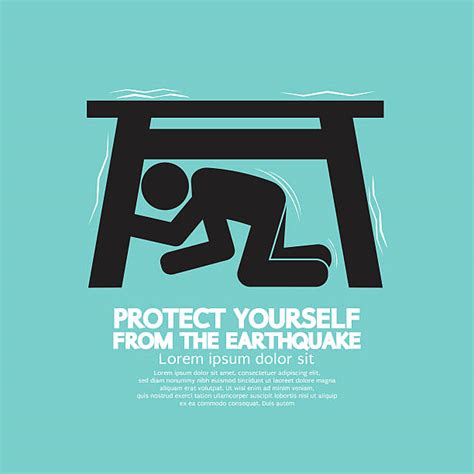 10 Earthquake Hiding Under Table Stock Illustrations Royalty Free