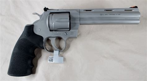 Nib Colt Python Bead Blast 357mag 6 Case Revolvers At 1078592528