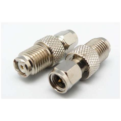 Mini UHF Female Male SMA Adapter