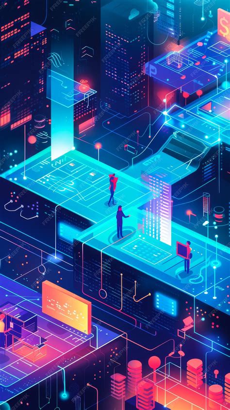 Premium Photo Abstract Illustration Representing Neural Networks And Ideas