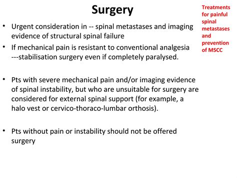 Maliganant Spinal Cord Compression Main Ppt