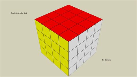 Rubik Cube 4x4 3d Warehouse