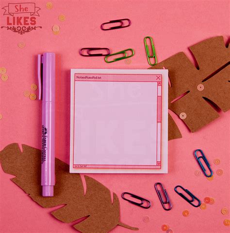 Bloco De Notas She Likes Store Papelaria Criativa