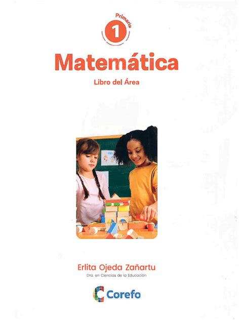 Area Matematica 1 Grado Recort Pdf