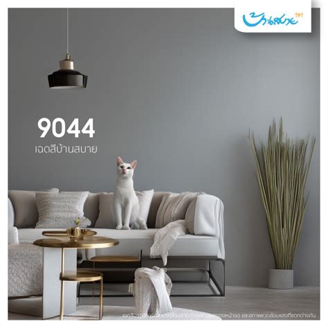 Toa 4 Seasons สีเทา สีภายนอก ภายใน 1l Supershield สีทาบ้าน สีน้ำ สีอะครีลิค สีทาภายนอกและภายใน