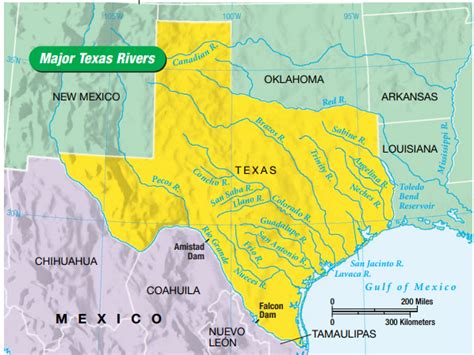 Geography Blog Rivers Of Texas