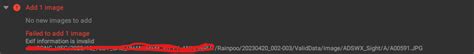 Error When Import Image From Rainpoo Camera Pix4dmatic Questions Troubleshooting Pix4d Community