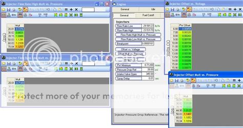 Ford Injector Calibration Data Tuning Info
