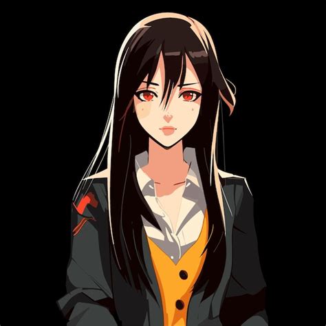 Premium Vector Hot Anime Girl Character Vector Illustration Design