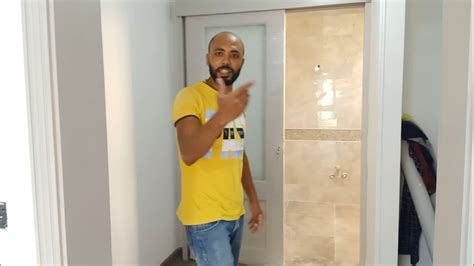 تم تسليم باب جرار للحمام لحل مشاكل ضيق المساحه وبسعر الورشه وبعيد عن