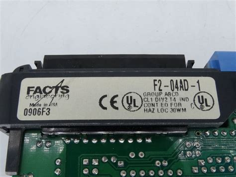 Facts Engineering F2 04ad 1 Plc Module