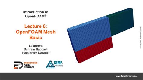 efd lecture series engineering fluiddynamics cfd simulation openfoam bahram haddadi