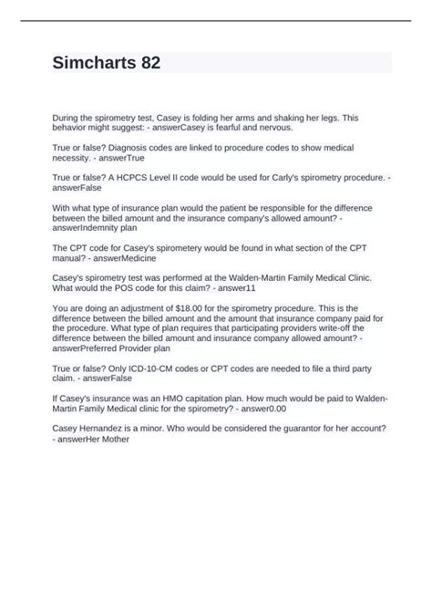 Simcharts 82 Questions And Answers Simchart Stuvia Us