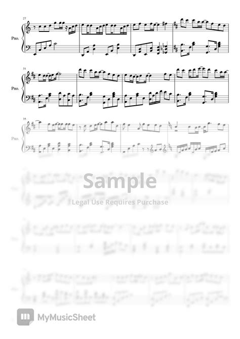 Evalia 壊れたピエロ Partitura By Jarilピアノ大本営