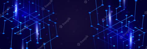 Premium Vector Abstract Technology Concept Circuit Board High Computer Color Background Vector