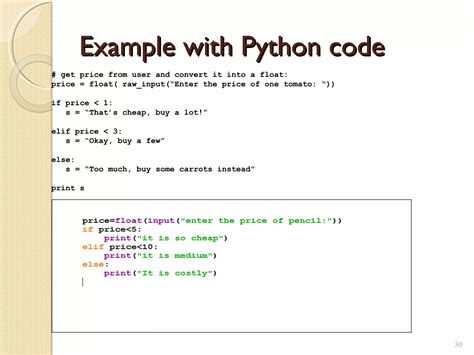 Python Control Structures Ppt