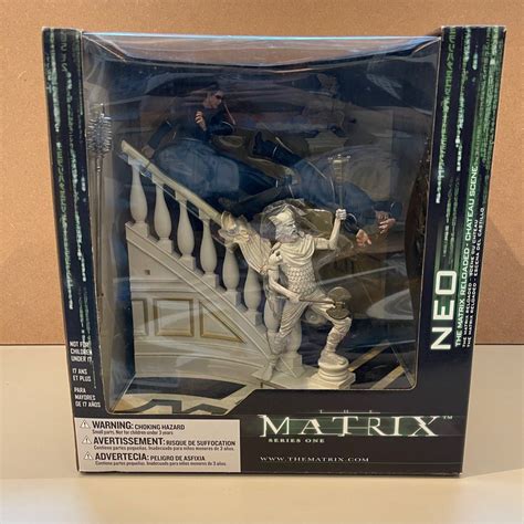 Mcfarlane Toys Matrix Series 1 Neo The Matrix Reloaded Chateau Scene Hobbies And Toys Toys