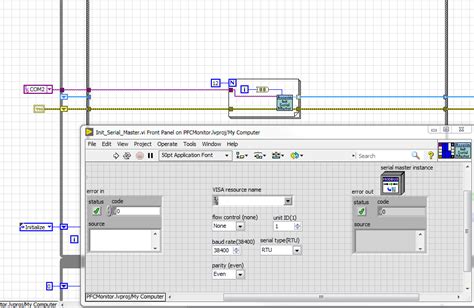 solved modbus slave with multiple slaves in one vi ni community