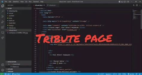 Ayush Kumar On Linkedin Oasisinfobyte Internship2022 Github Webdevelopment Tributepage…