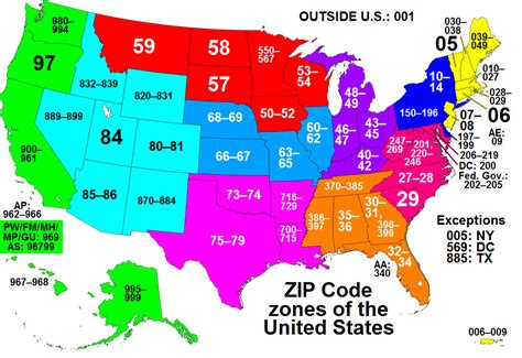 The Zip Code Was Introduced To The United States Maps On The Web