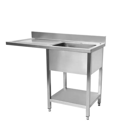 Plonge Inox Professionnelle Cuistance Profondeur 700 1 Bac égouttoir