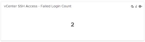 Aria Operations For Logs 2 Vcenter Ssh Failed Logins Vmbro