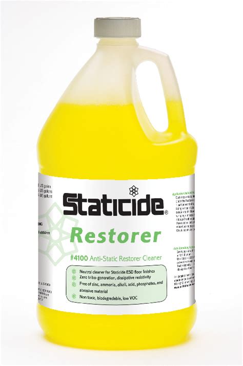 Staticide® Restorer And Cleaner Anti Static Floor Cleaner Acl