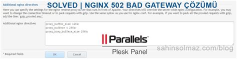 Solved Nginx 502 Bad Gateway Error Hatası Ve Çözümü Sahin Solmaz