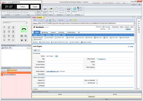 Sugar Crm Outbound Inbound Dialer Integration Predictive Dialer