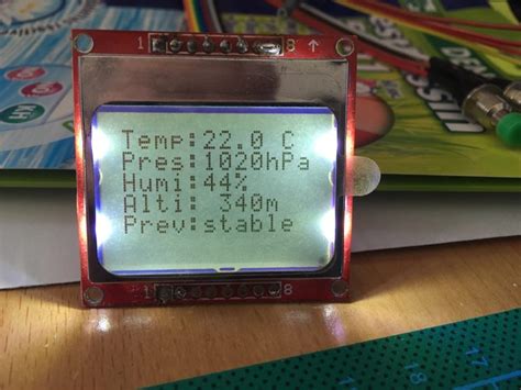 Mini Station Météo Arduino Sla99