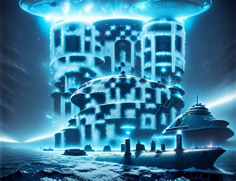 Sci Fi Qr Code Scene R Aiartwork